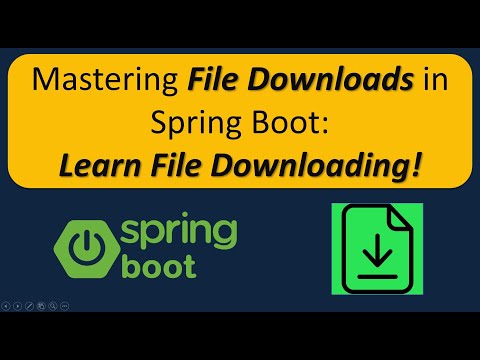 Spring Boot File Download Tutorial | Handling File Downloads in Spring Boot | Spring Boot tutorial