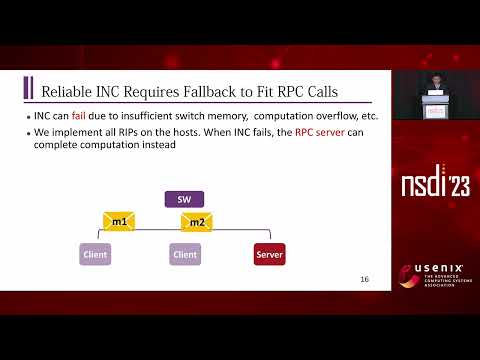 NSDI '23 - NetRPC: Enabling In-Network Computation in Remote Procedure Calls