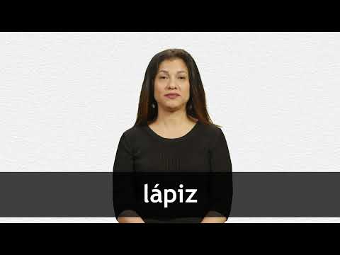 English Translation of “LÁPIZ” | Collins Spanish-English Dictionary