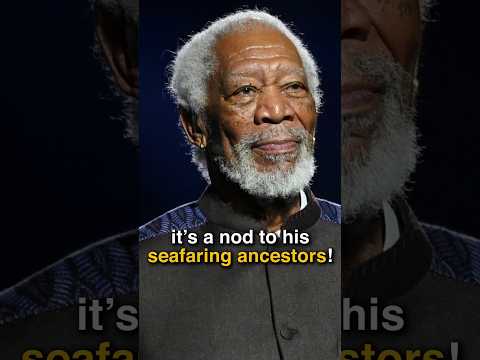The Fascinating Story Behind Morgan Freeman's Gold Hoop Earrings!