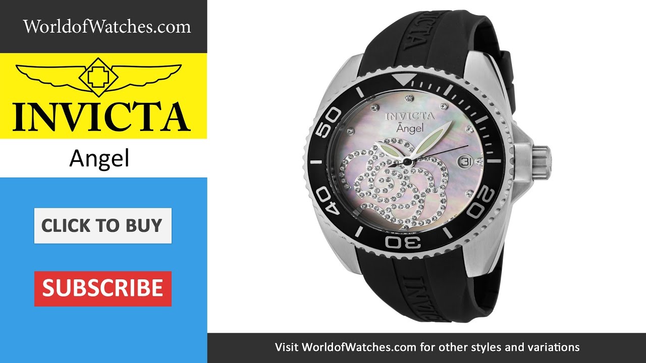 Invicta Women's Angel Rubber Strap 0487