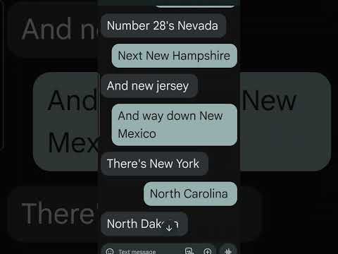 The 50 States that rhyme. @D0g-cat_lady #music #lyrics #fun #likeandsubscribe #viral #song #shorts