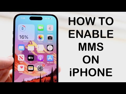 How To Enable MMS On iPhone! (2024)