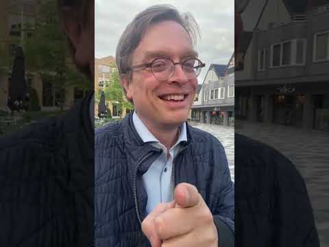 Humor met inhoud op straat, gewoon een leuk mopje!