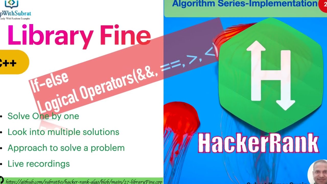 27-Library Fine | Hackerrank C++ Algorithm Solution