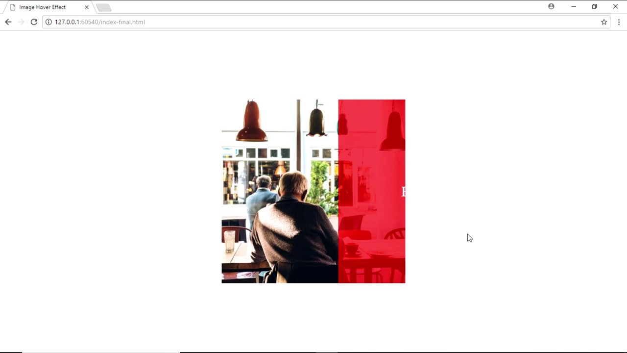 Simple Image Hover Effect Using CSS