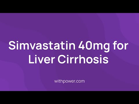 New Liver Cirrhosis Clinical Trial: Simvastatin 40mg for Liver Cirrhosis