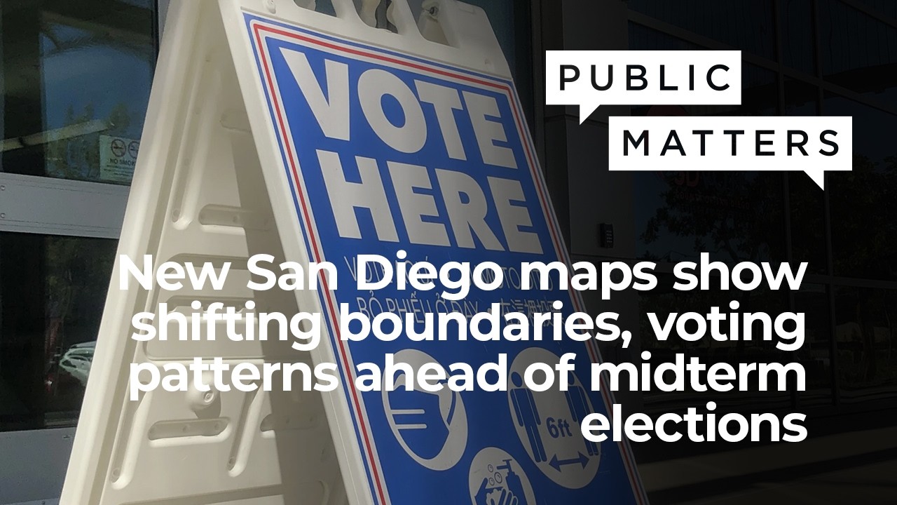 New San Diego maps show shifting boundaries, voting patterns ahead of midterm elections