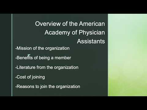 Professional Organizations and Certifications Presentation