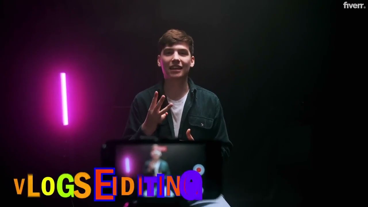 Video editing services by vision design studios