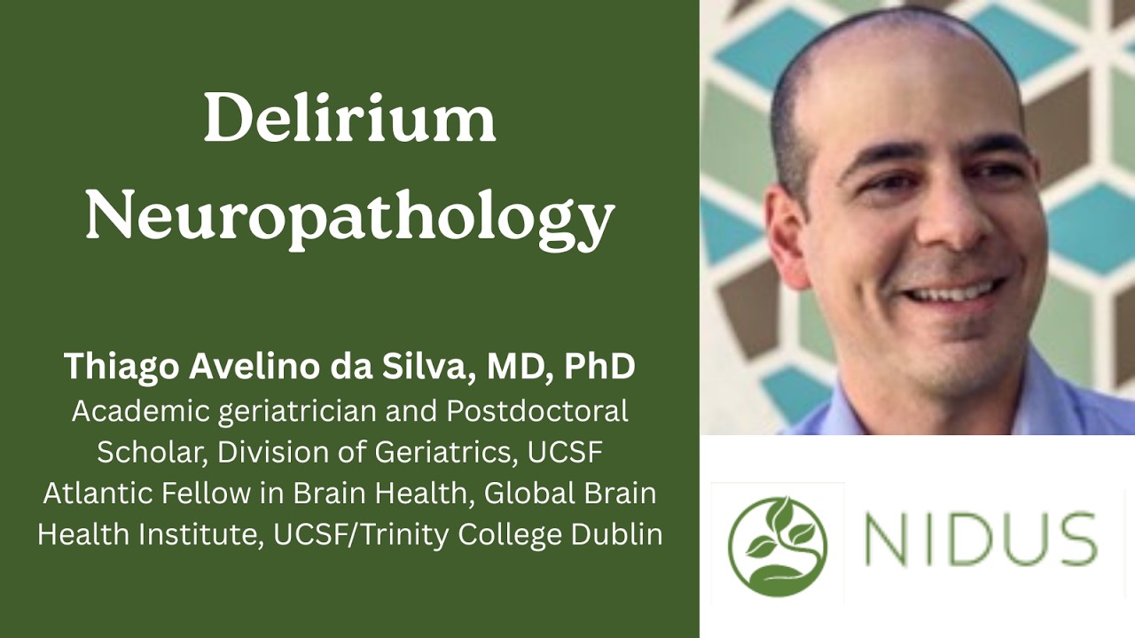 Dr. Thiago da Silva shows neuropathology scores and delirium status
