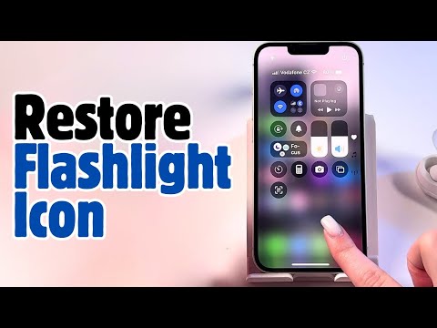 How to Restore the Missing Flashlight in iPhone 16e Control Center