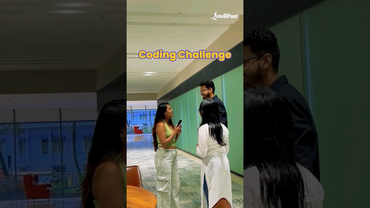 Solve the Coding Challenge And Win a Hoodie  | Intellipaat #CodingChallenge #Coding