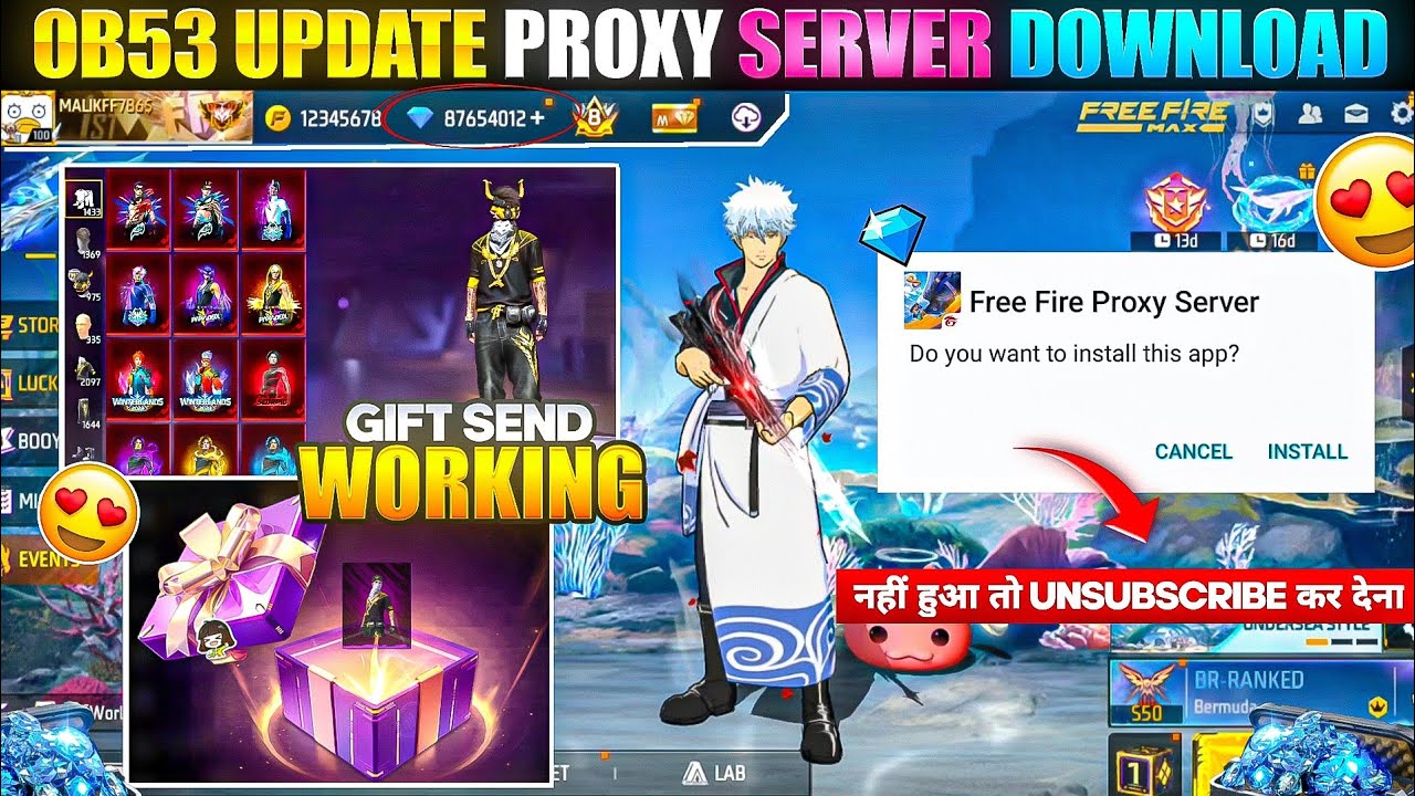 How To Download Proxy Server In Free Fire 💯😱🔥 | Free Fire Proxy Server | Proxy Server Free Fire