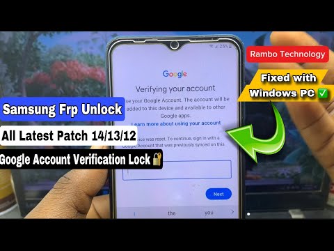 All Samsung Frp BYPASS Android 14/13/12 Latest mtk Security 2025 | Samsung Google Lock with pc ✅