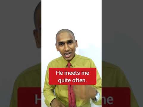 Quite Often - अक्सर । English Speaking Practice 21। #shorts