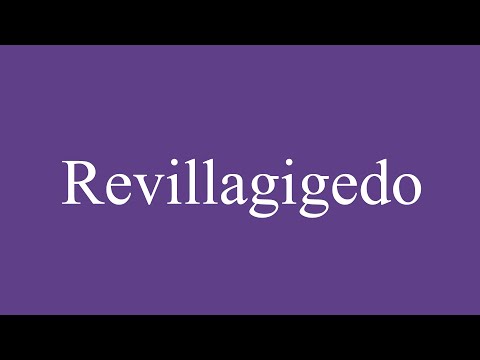 How To Pronounce ''Revillagigedo'' Correctly in Spanish