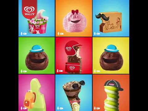 Semua jadi happy kalau ada Walls ice cream, nih animasinya lucu banget guys