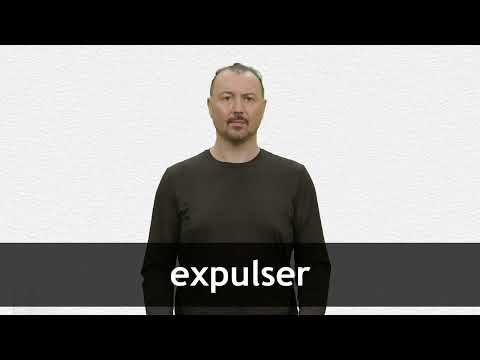 English Translation of “EXPULSER” | Collins French-English Dictionary