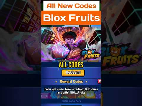 Blox Fruits Codes - All new codes for Blox Fruits for the year 2025