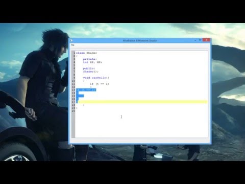 My own code editor « CG Anime