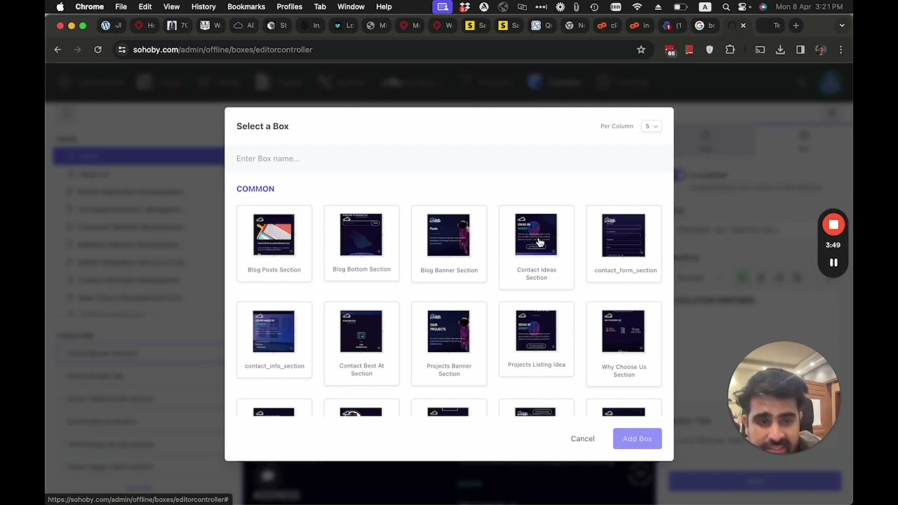 Boxes Plugin October CMS Quick Demo (Urdu/Hindi)
