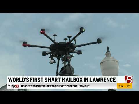 World's first smart mailbox in Lawrence