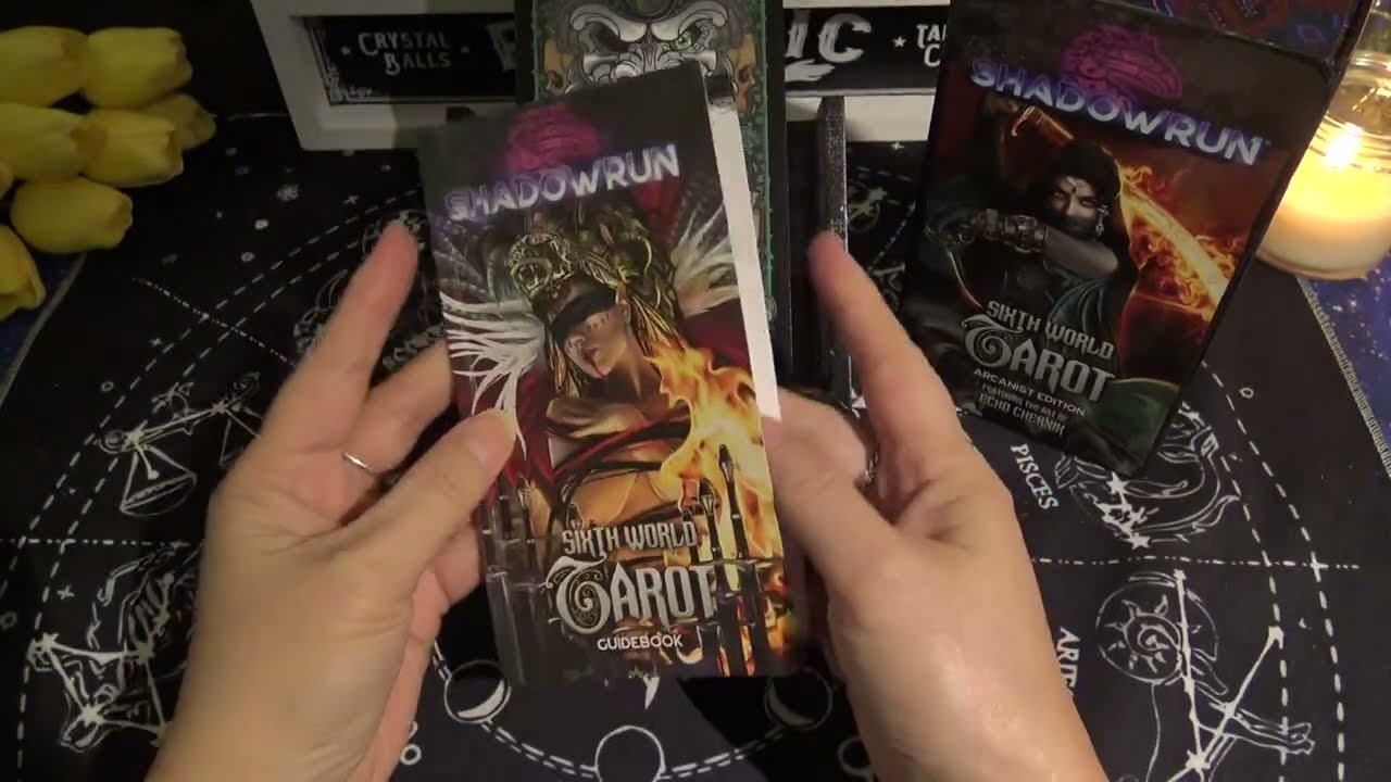 Shadowrun Sixth World Tarot Arcanist Edition | Full Flip Through