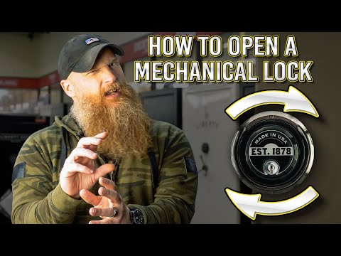 How to Open A Mechanical Combination Safe Lock | *2025 UPDATE*
