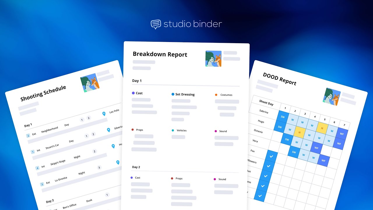How to View and Download Reports | Script Breakdown Tutorial