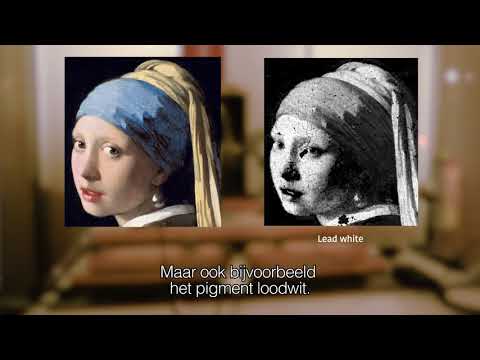 Chemical Imaging on Vermeer's Girl with the Pearl Earring by the University of Antwerp