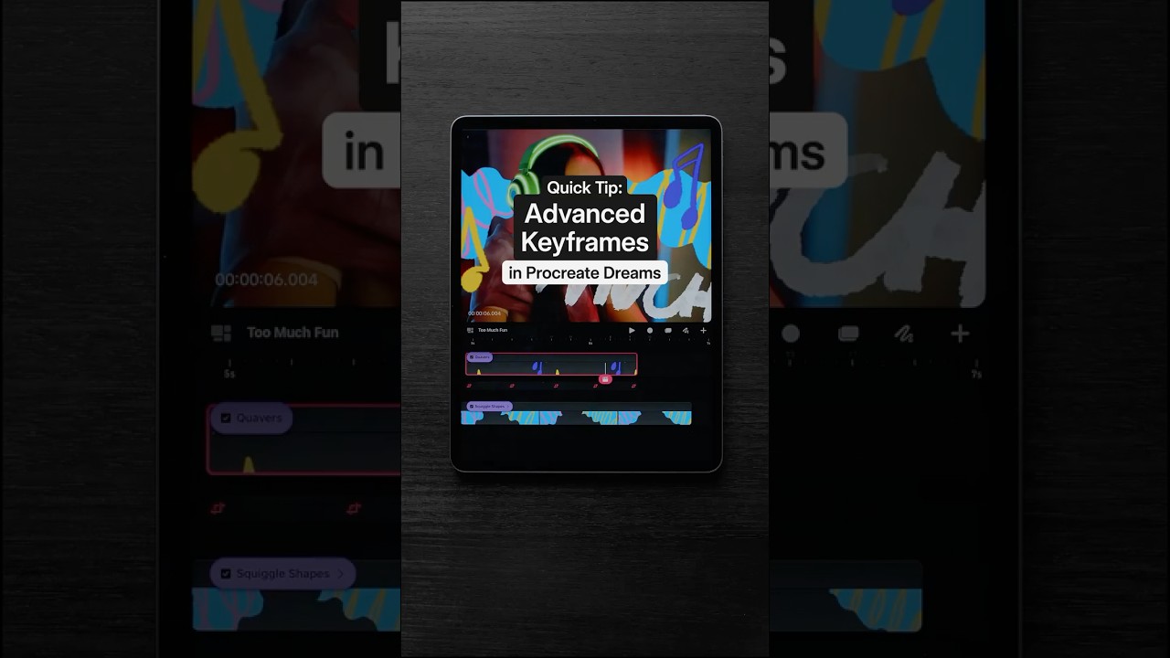 Quick Tip: Advanced Keyframes in Procreate Dreams