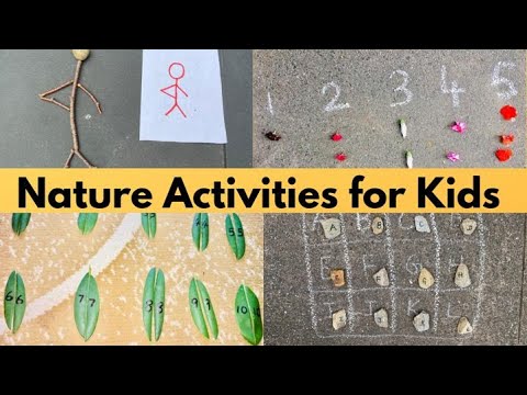 Nature Activities for kids | Outdoor Learning Activities #outdooractivities