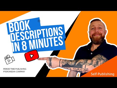 Writing Book Descriptions in 8 minutes!