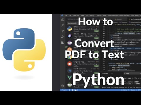 How to Convert PDF to Text Using Python | Extract Text from PDFs Easily (2025)