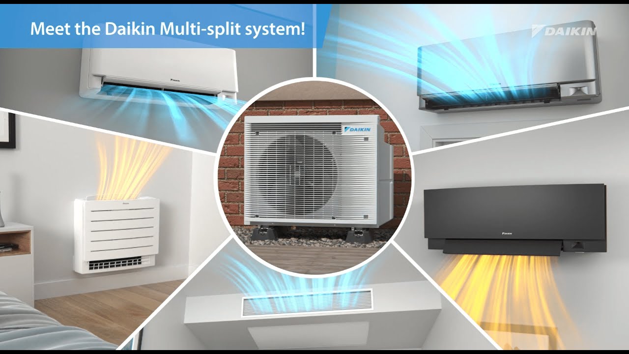 Daikin Multi-split solution | One Outdoor Unit. Endless Possibilities