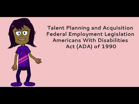 Americans with Disabilities Act (ADA) of 1990