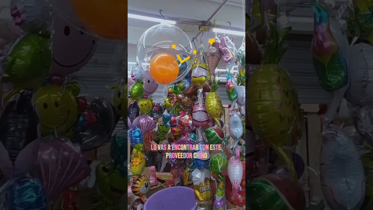 Visita esta #tiendachina con venta de todo tipo de #globo al #mayoreomexico #dmayoreomx