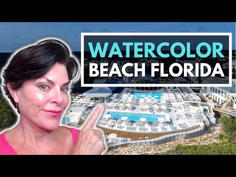 Watercolor Beach Florida