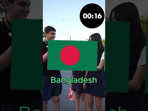 Name 6 countries that start with the letter B...