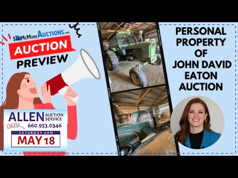 Personal Property of John David Eaton Auction