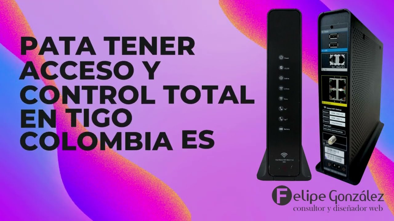 Configurar / Entrar a Technicolor DPC3941T Tigo colombia 2024
