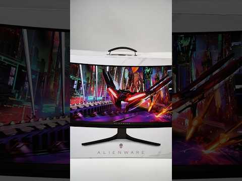 BEST Gaming Monitor of 2025? Alienware AW3423DWF QD-OLED unboxing