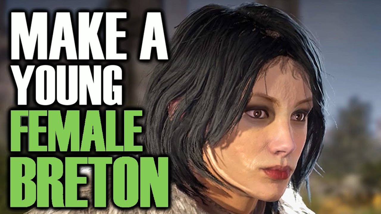 Make a Good Female Breton in OBLIVION REMASTERED
