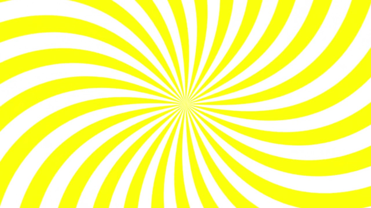 Yellow  and White Spiral Effect Background | Copyright Free Background