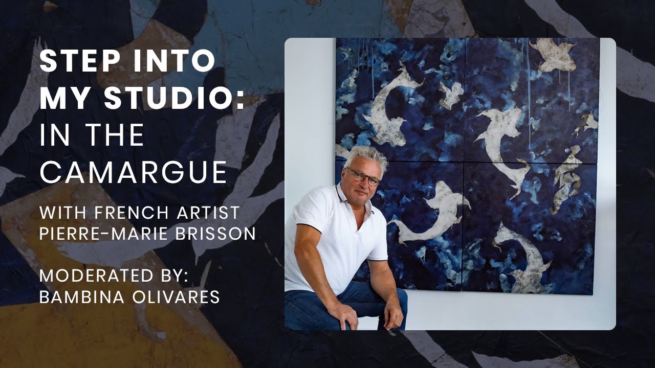 STEP INTO MY STUDIO: IN THE CAMARGUE with French artist Pierre-Marie Brisson