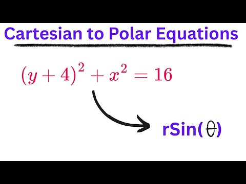 Convert Cartesian Equations to Polar Equations – Easy Step-by-Step Guide