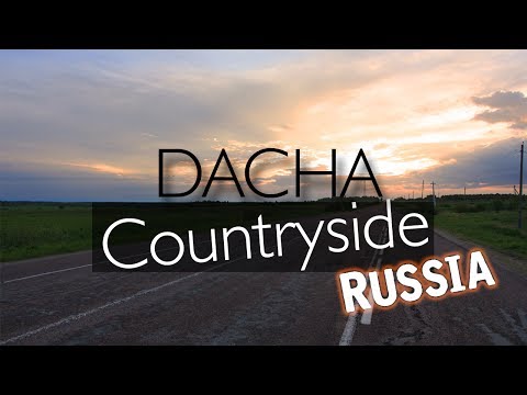 Countryside in Russia. Dacha. Vocabulary | Learn Russian