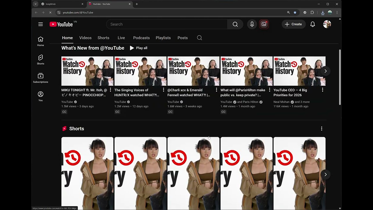 InsightHub – Thumbnail Tester Module Demo