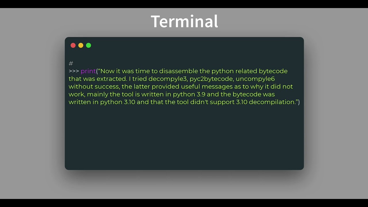 Python bytecode extractor and analyzer docker container